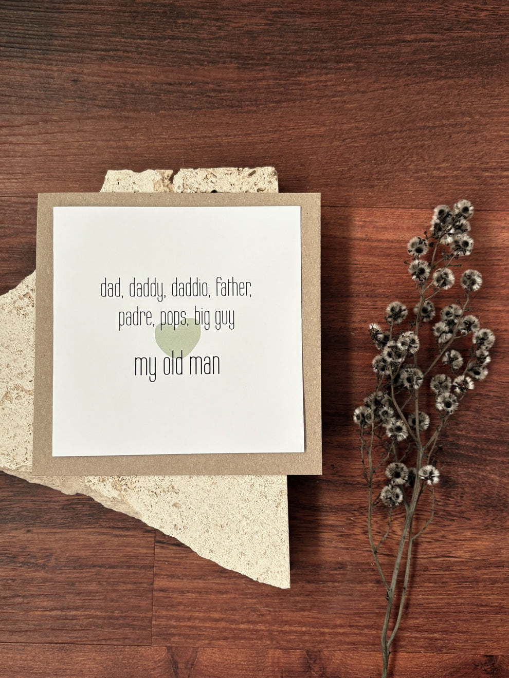 my old man card – Herd and Harvest Farm